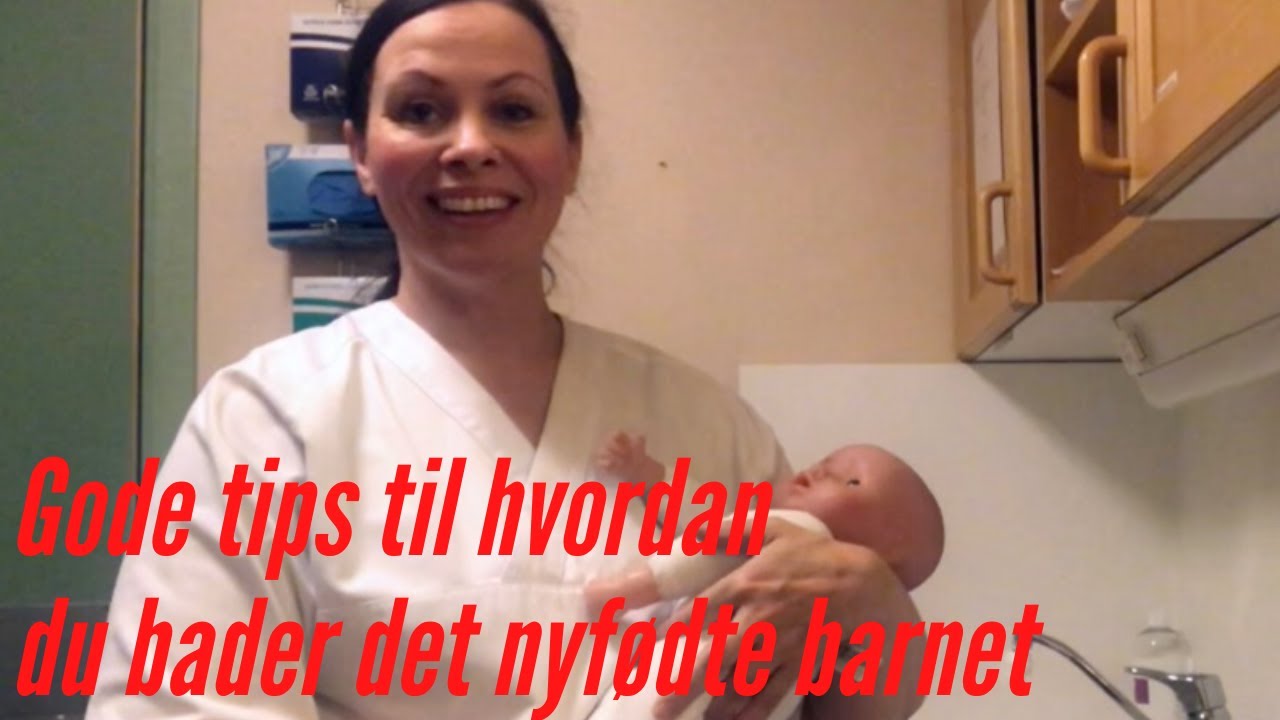 Badevideo baby Ringerike sykehus - YouTube