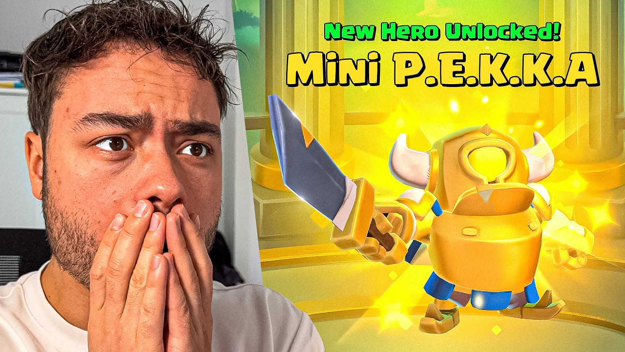 Nieuwe HERO MINI PEKKA Unlocken op Clash Royale!! - YouTube