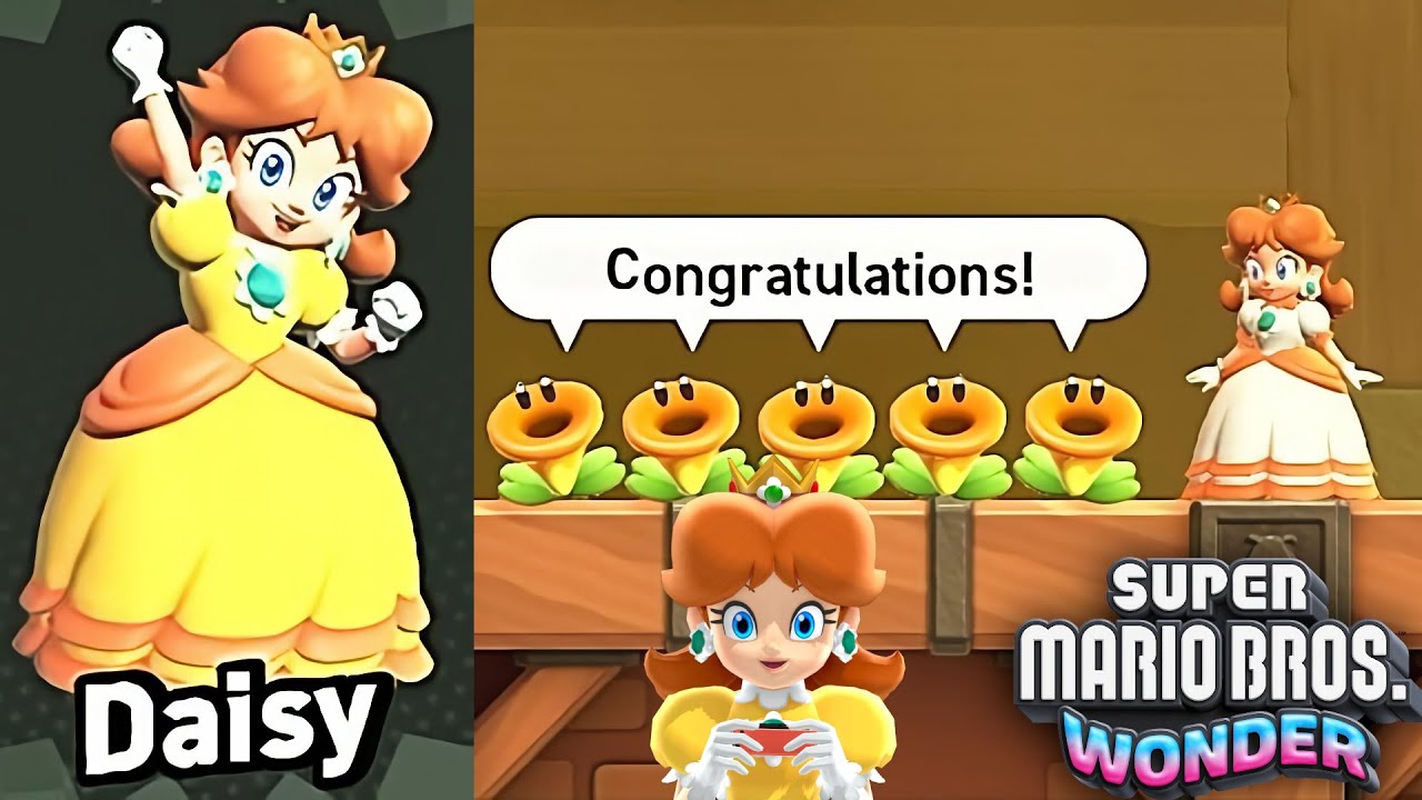 Super Mario Bros Wonder Daisy Gameplay #08 - YouTube