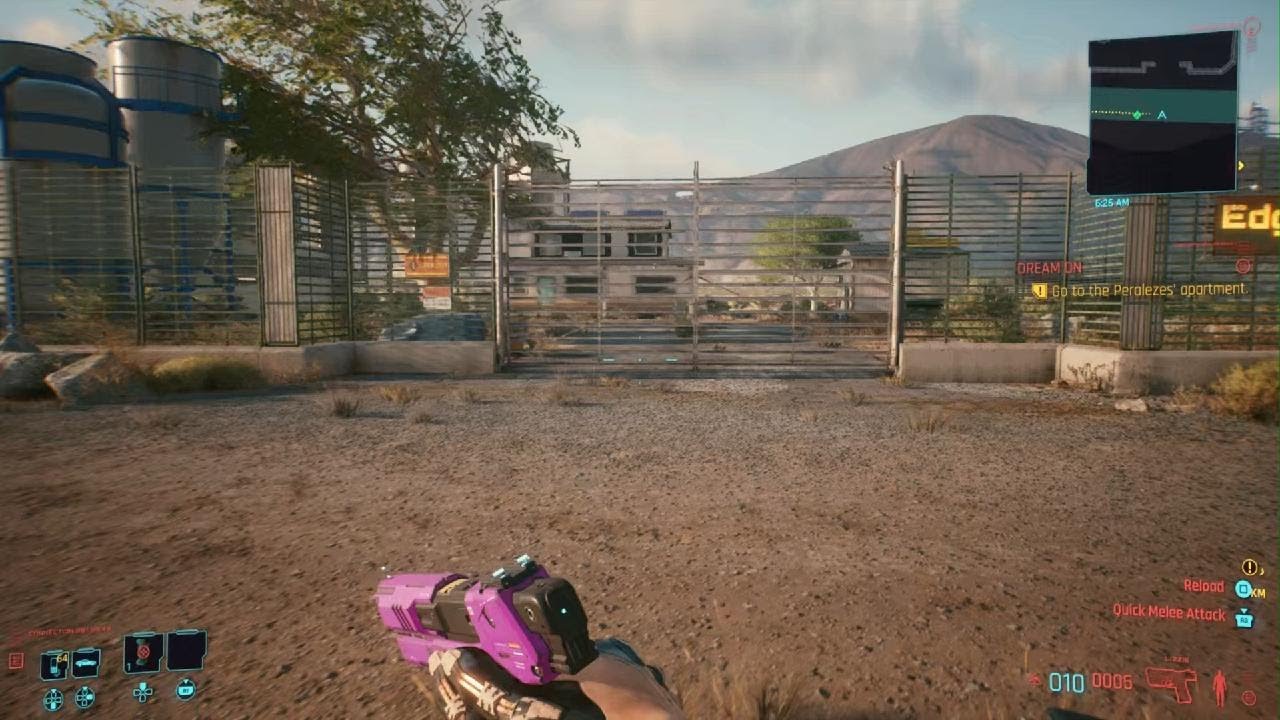 Cyberpunk 2077 What happens when you go to the farm before Meeting ...