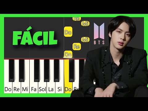 BTS - Black Swan - TUTORIAL DE PIANO FÁCIL