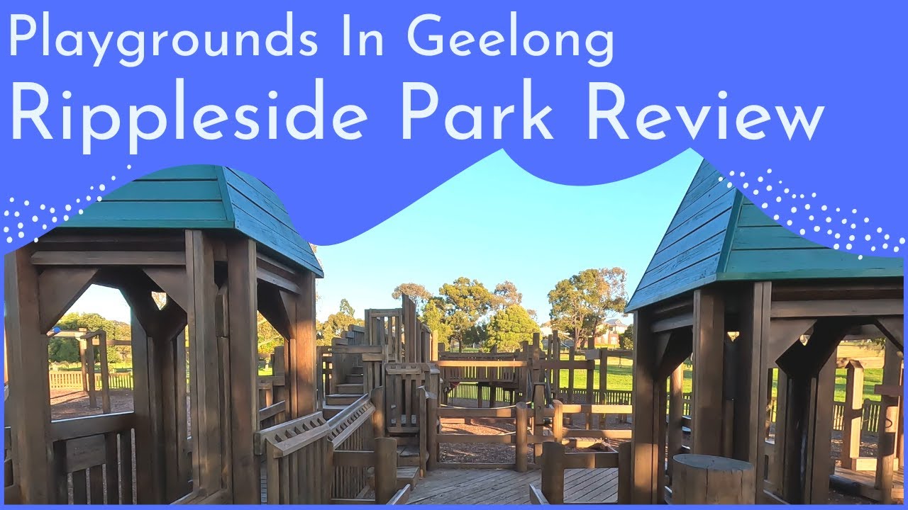 Playgrounds in Geelong - Rippleside Park Playground Review - YouTube