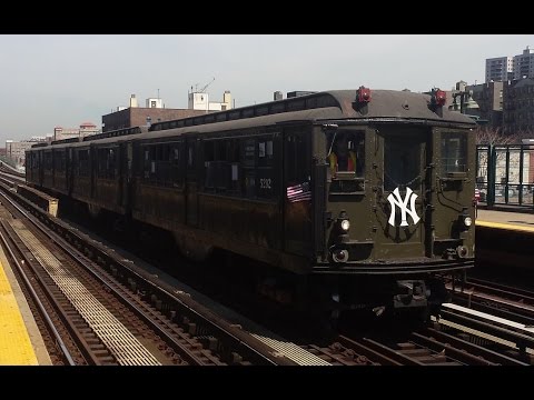 MTA NYCT Subway: On Board Low-V Yankee Train From Grand Central 42nd St ...