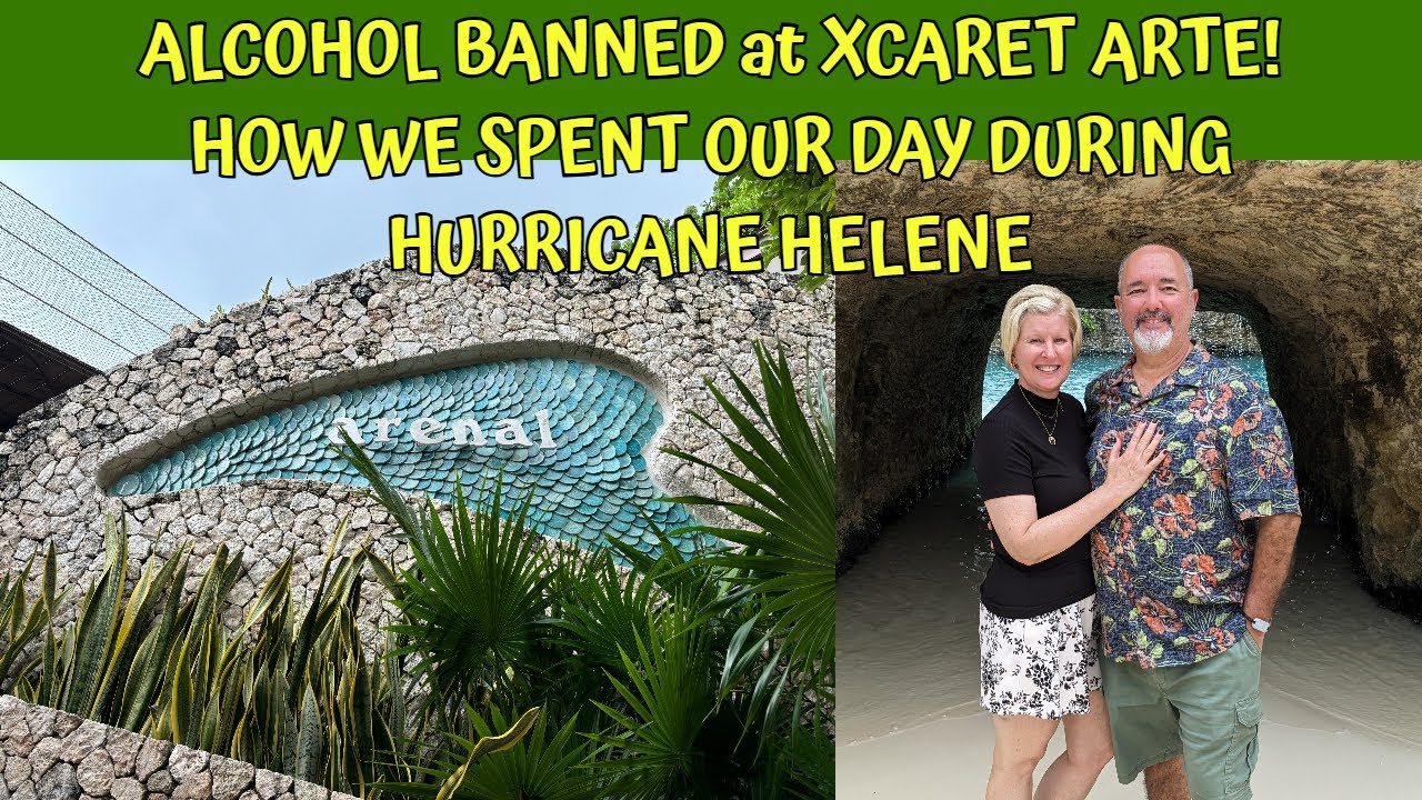 ALCOHOL BANNED at HOTEL XCARET ARTE! / HOW WE SPENT OUR DAY DURING ...
