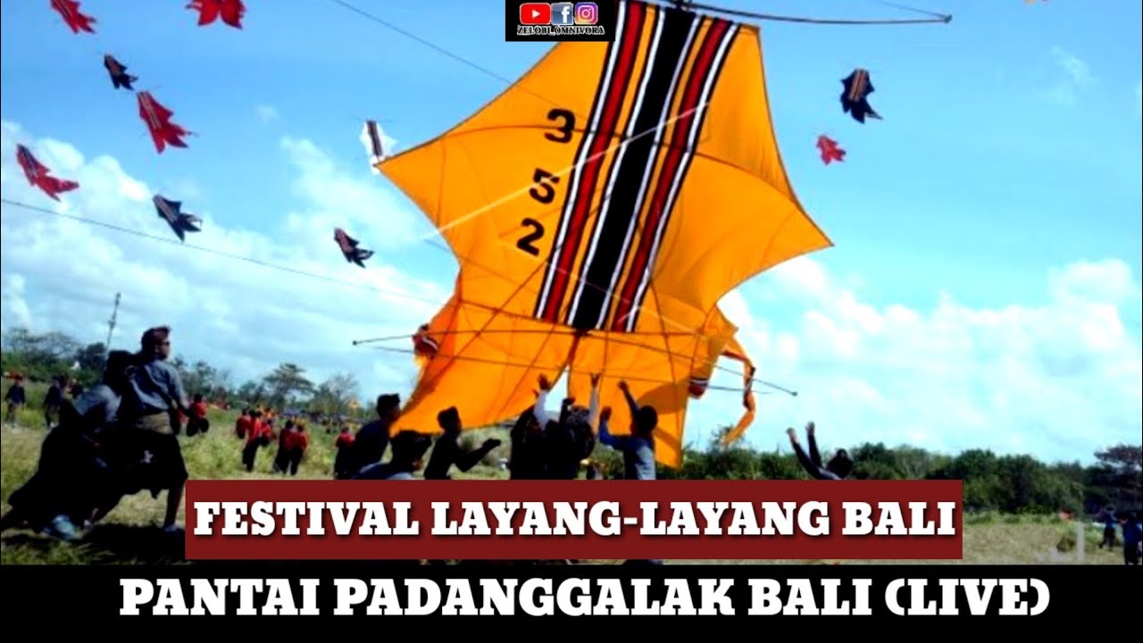 FESTIVAL LOMBA LAYANG-LAYANG DI PADANG GALAK KESIMAN BALI - YouTube