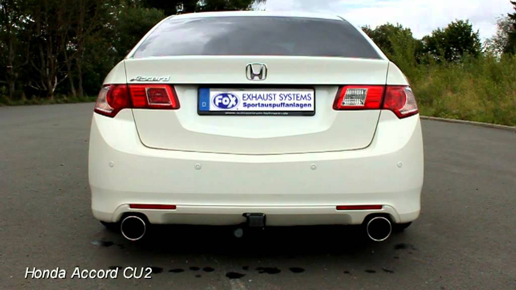 Honda Accord VIII CU2 2,4l 148kW - YouTube