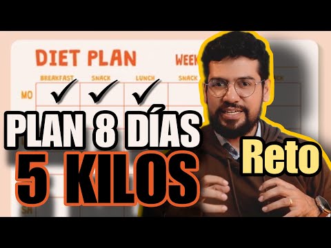 QUE COMER PARA PERDER PESO EN 8 DIAS RAPIDAMENTE [DIETA RETO]