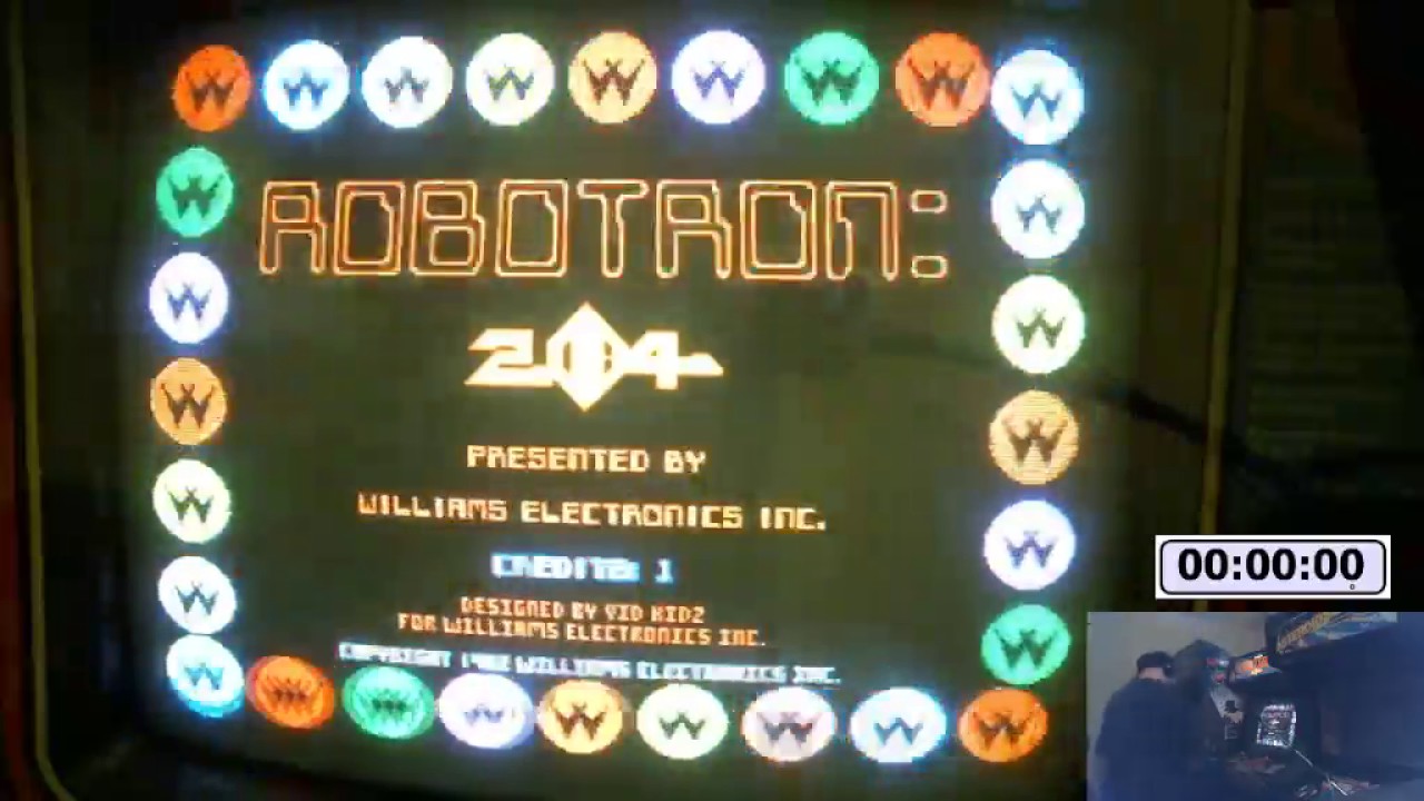Robotron: 2084 - 101,250,000 on Original Yellow ROMS - Part One - YouTube