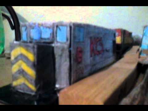 TFM 2357,KCSM 3350 y 2651 en patios Kcsm.A escala - YouTube