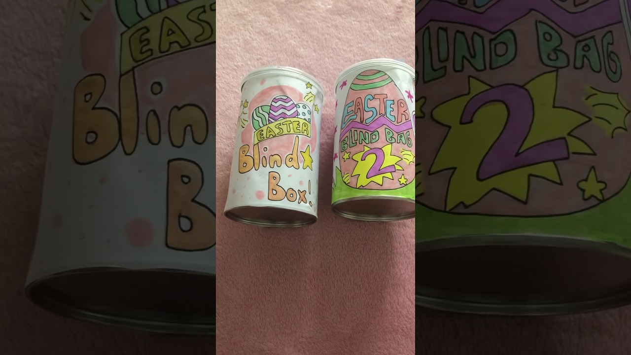 Easter Blind Box!🐣🌸#asmr #papercraft #easter #blindbox - YouTube