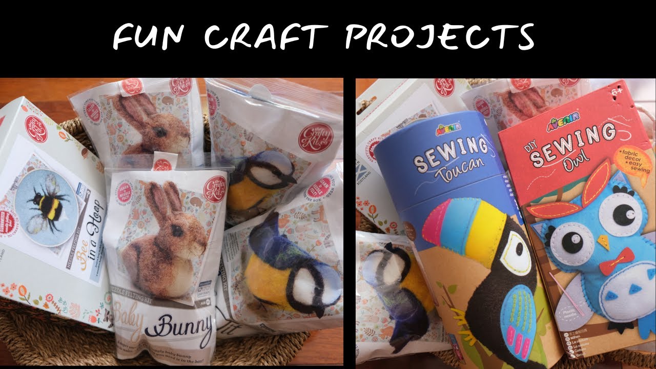 Fun Craft Projects || Homeschool Haul - YouTube