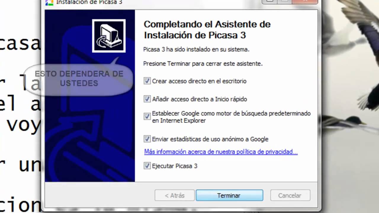 Descargar Picasa 3.8 - YouTube
