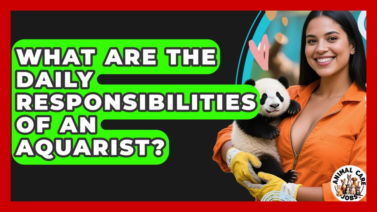 What Are The Daily Responsibilities Of An Aquarist? - Animal Care Jobs ...