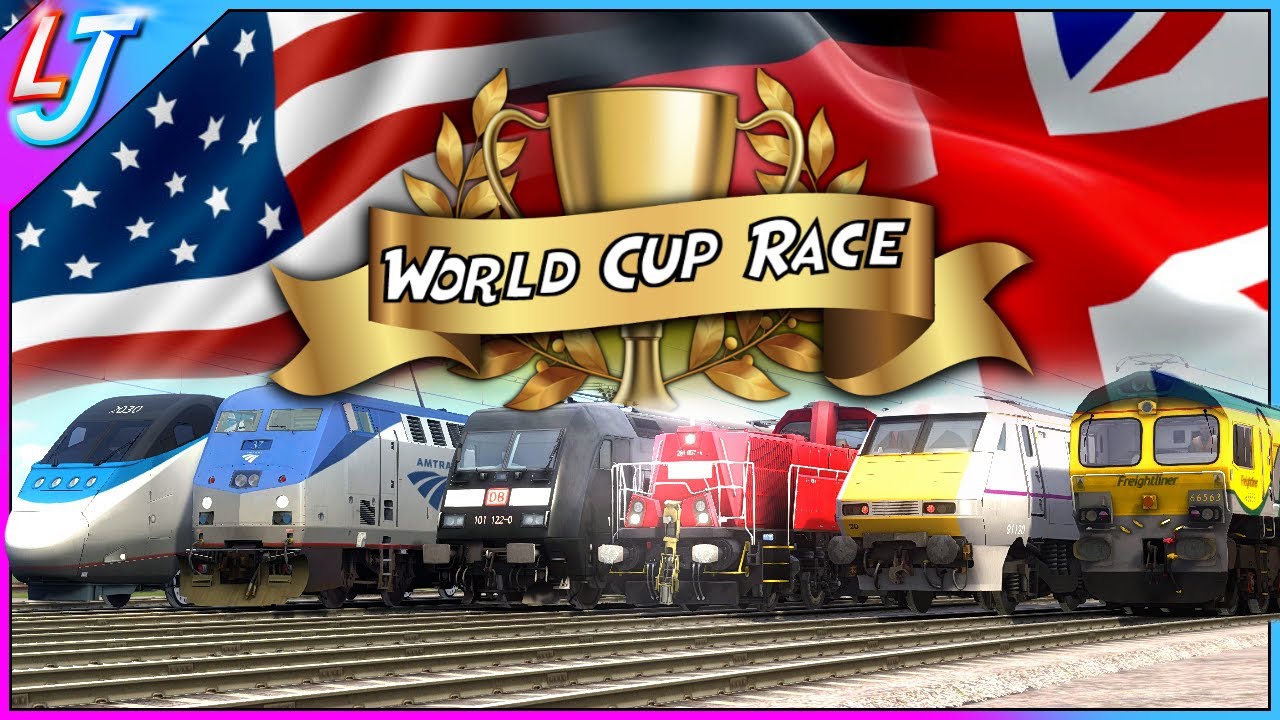 Train Simulator - The World Cup Race - Part 3 of 3 - YouTube