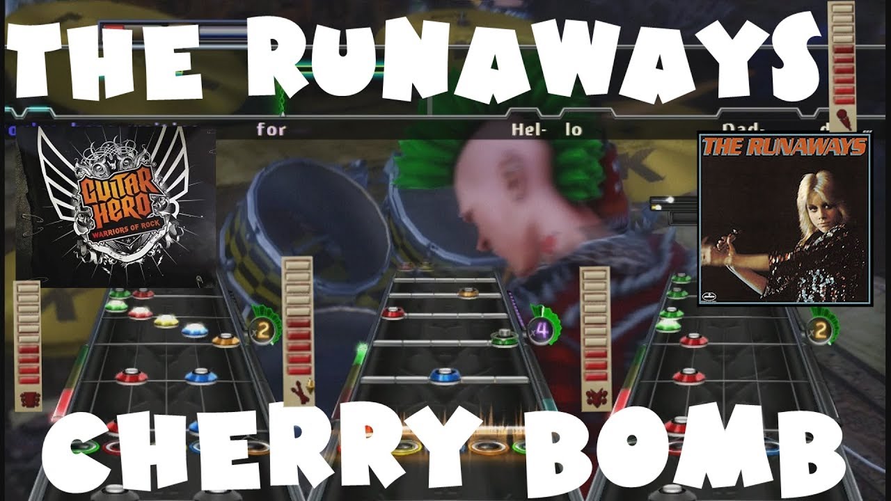 The Runaways - Cherry Bomb - Guitar Hero Warriors of Rock Expert + Full ...