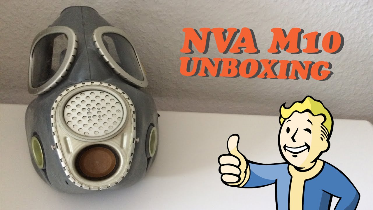 NVA Gasmask M10 - Unboxing - Svenska - YouTube