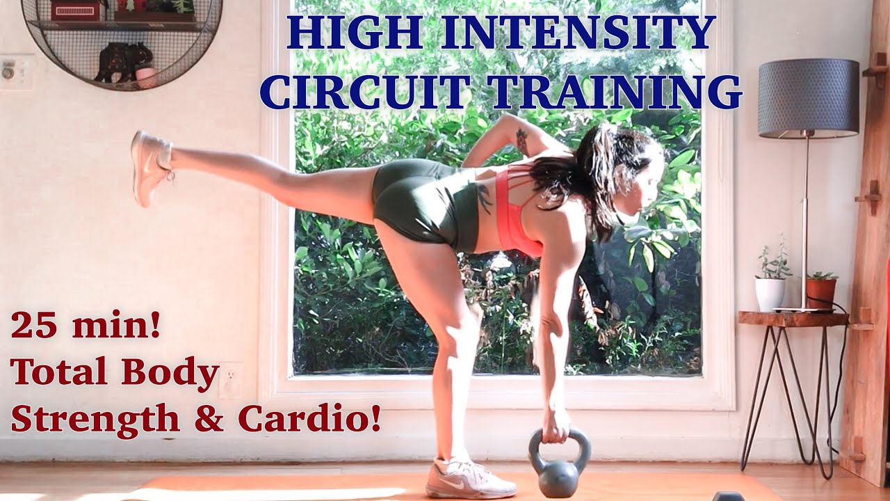 HIGH INTENSITY CIRCUIT TRAINING! Under 25 min! 🥊 - YouTube