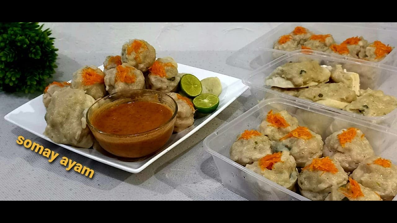 Somay Ayam Dan Saus Kacang Dijamin Ketagihan Menu Untuk Bekal 😍 Youtube