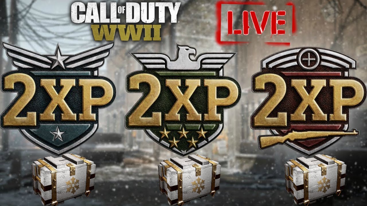 just seeing what we can do 2xp, noobs, or you know (call of duty ww2 ...