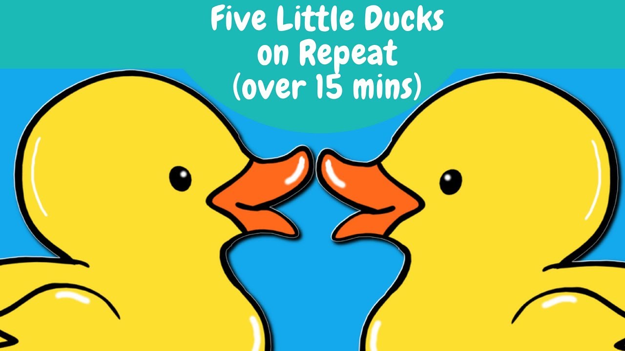 5 Little Ducks on Repeat | Best Nursery Rhymes Loop Collection - YouTube