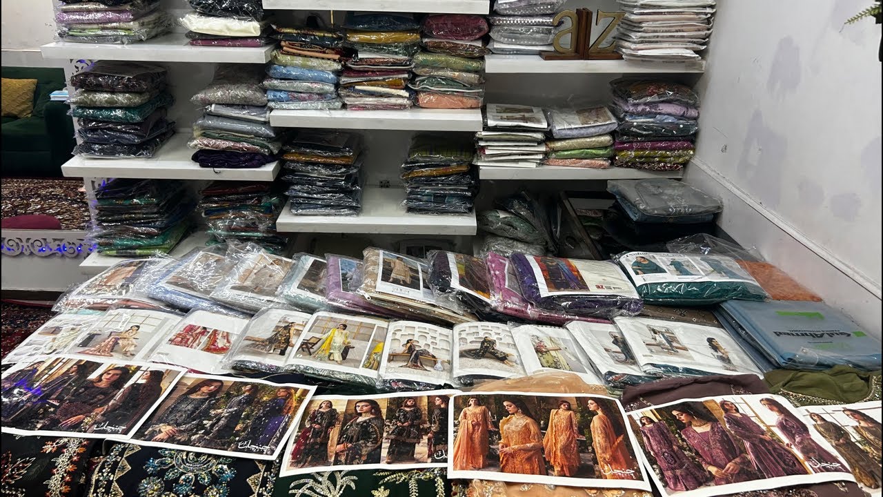 Mix Collection AZ Textiles By Zoya Syed is live - YouTube