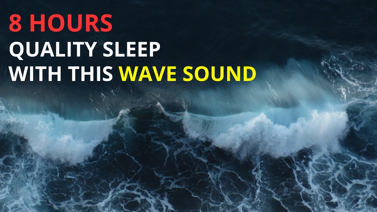 Play Relaxing 8 Hours ocean wave sounds with music Piano - Sleep ...