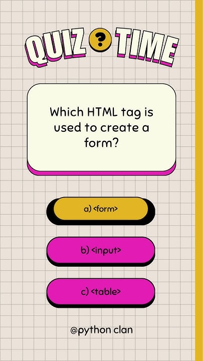 Html Quiz Easy 6 Codenewbie Learnwebcode Quiz Htmlpractice Html Comics Htmlquiz Quiztime