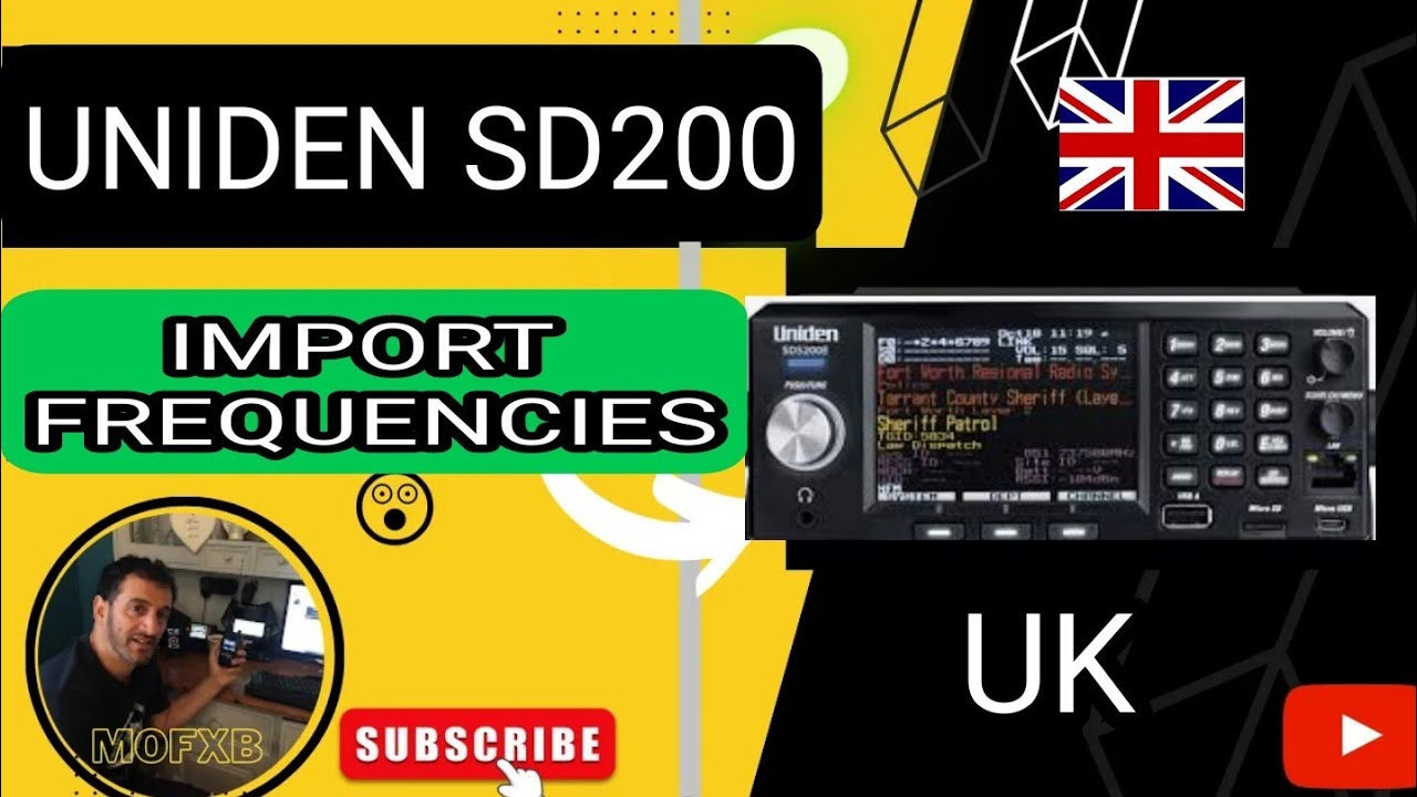 UNIDEN SDS100/200 - ADD - UK DMR /ANAOGUE HAM USING Radio Reference UK ...