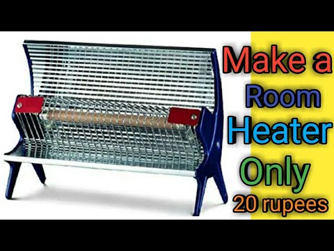 How to make a room heater | make room heater at home very easily - YouTube