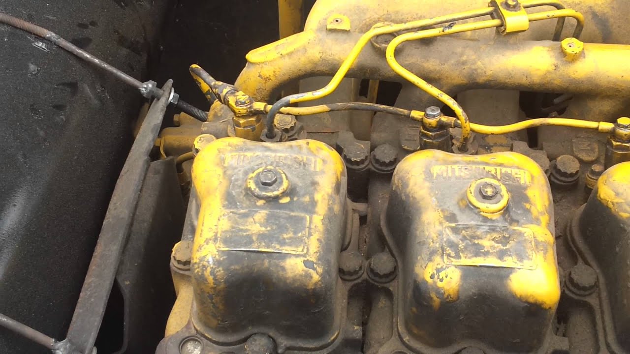 Mitsubishi 6D22 - YouTube