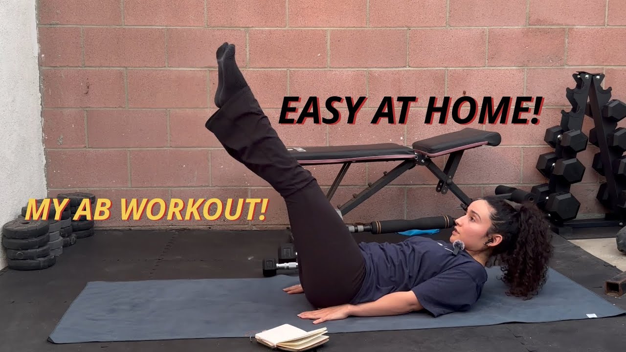 At Home Ab Workout You Can Do Anywhere! - YouTube