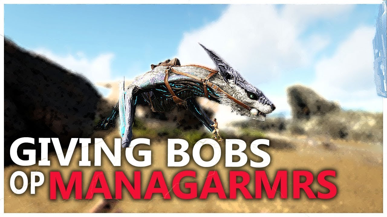 GIVING NOOBS OP MANAGARMRS!!! OFFICIAL SMALL TRIBES PVP | ARK: Survival ...