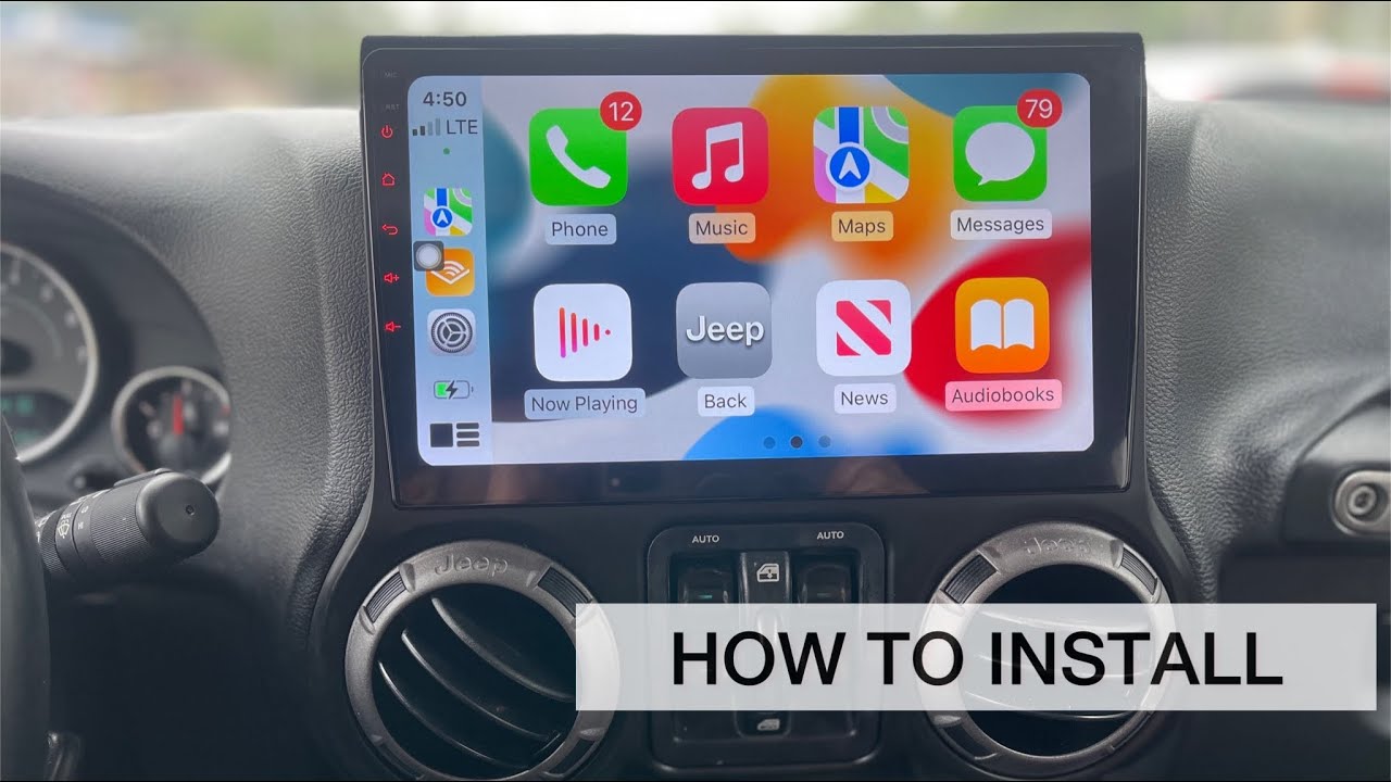 2011-2017 Jeep Wrangler 10” android head unit installation | m series ...