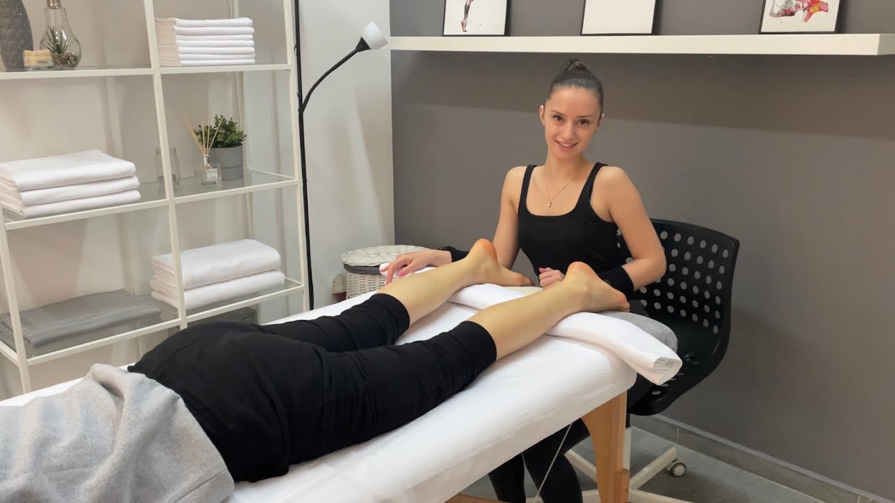 ASMR Foot Therapy (No talking) - Amazing ASMR foot massage for pain ...