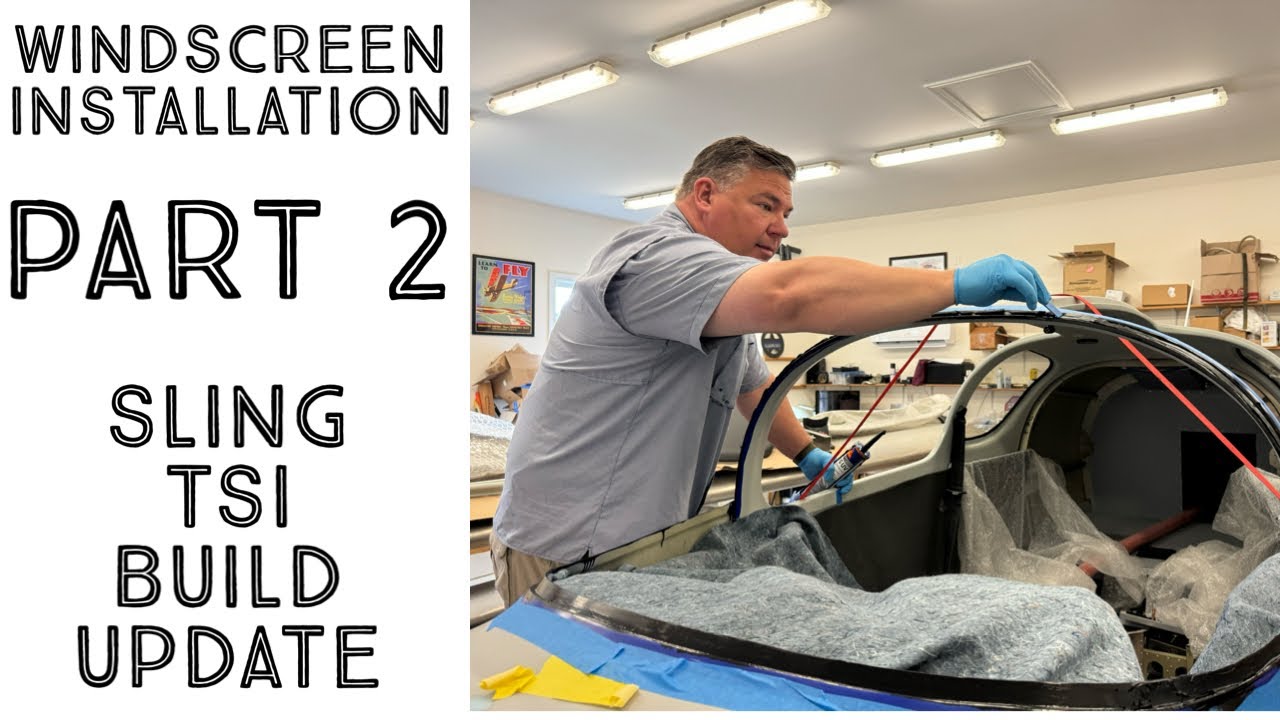Windscreen Installation Part 2 - Sling TSI Build Update - YouTube