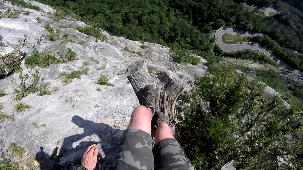 BASE Jumping Tree Stump - Summer 2019 - YouTube