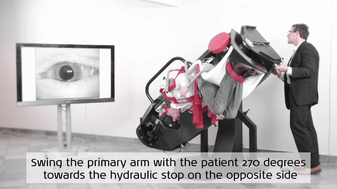 How to do the Semont Maneuver with the TRV Chair - YouTube