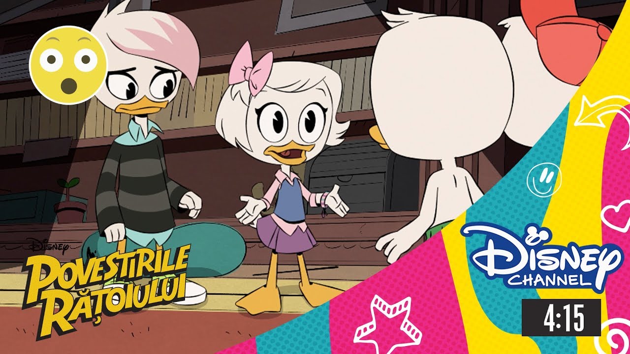 Povestirile Rățoiului | Disney Channel România | Dewey e in primejdie ...