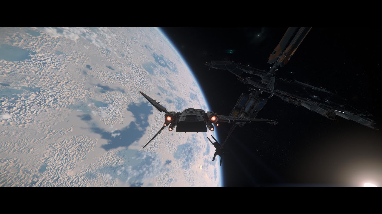 Star Citizen , The Drake Corsair , 1st Tests - YouTube