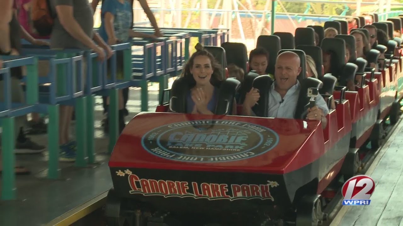 A day of thrill rides at Canobie Lake Park - YouTube