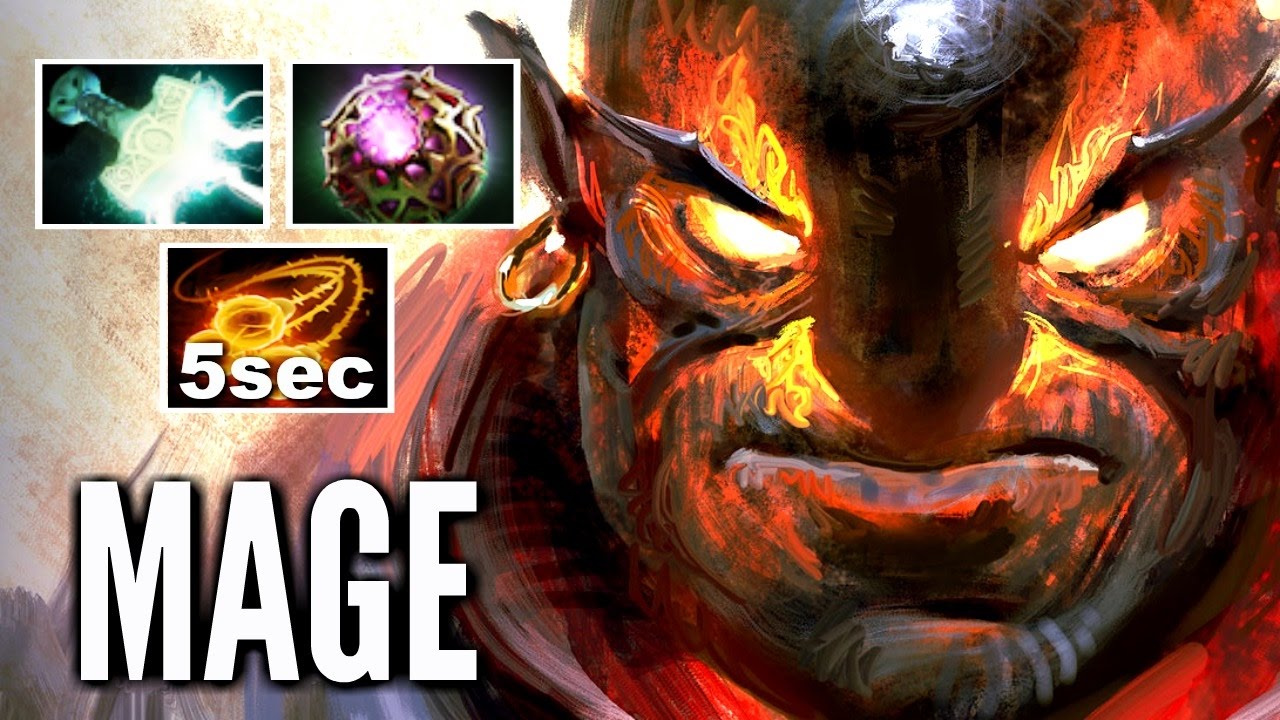 Mage- Ember Spirit Mjollnir and Octarine Core Magic Build Epic 8k MMR 7 ...