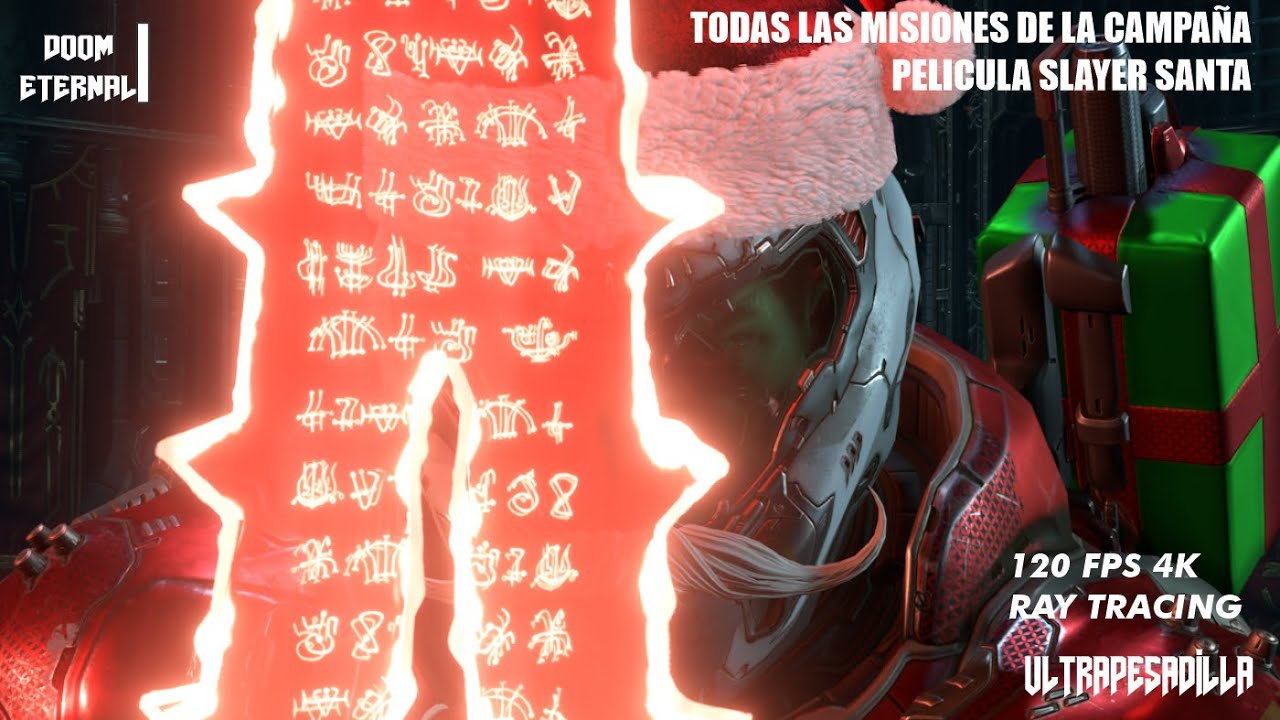 Santa Claus Doom Slayer DOOM ETERNAL Campaña Todas las misiones y ...