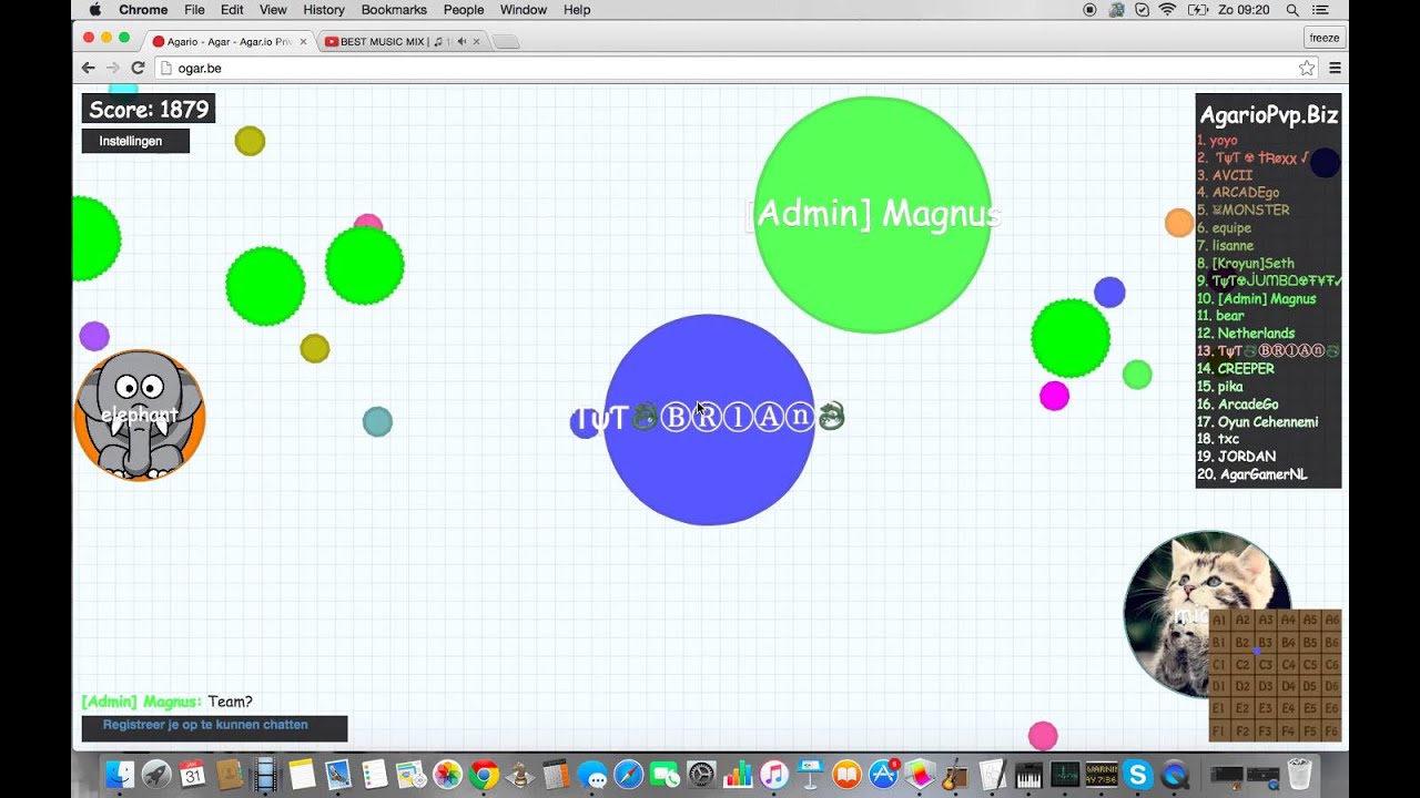ogar #3 FREEZE DE TEAMER - YouTube