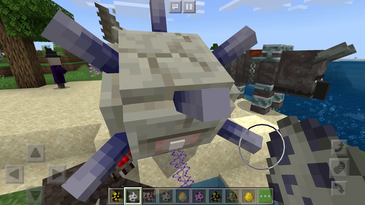 Minecraft with more enemies game - isostorm