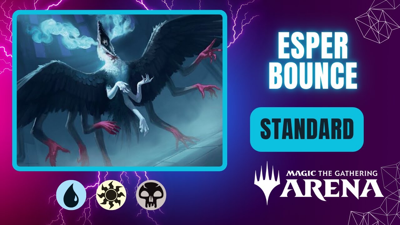 💧💀🔆 Esper Self Bounce | Standard | MTG Arena Gameplay | TDM | BO1 - YouTube