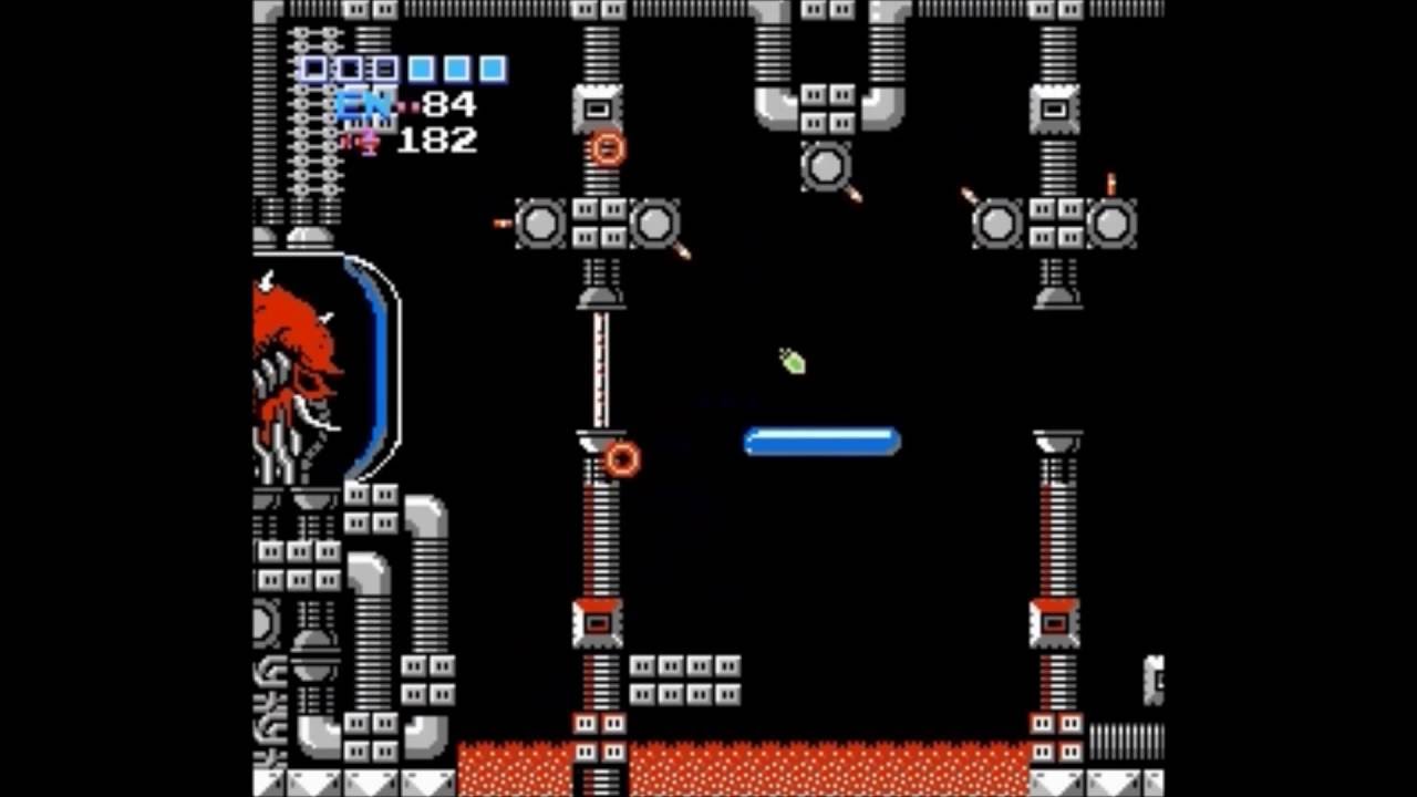 Metroid (NES) 100% Playthrough/Walkthrough Part 4: Mother Brain/Ending ...