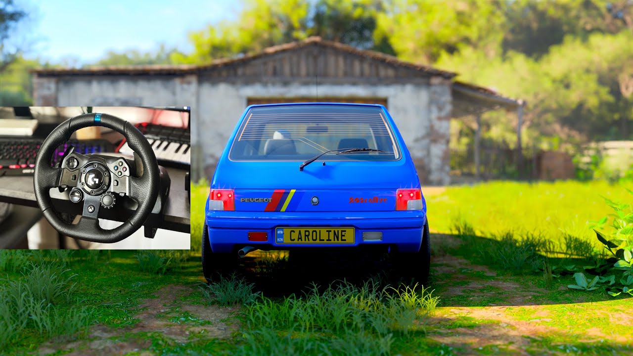 Peugeot 205 - Forza Horizon 5 | Logitech G923 gameplay - YouTube