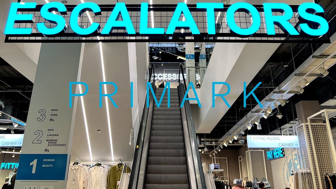 Schindler Double-File Escalators - Primark, Michigan Ave - Chicago, IL ...