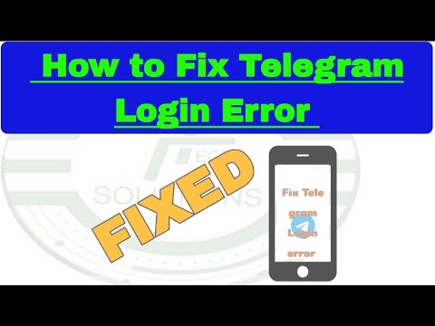How to fix Telegram Login Error login problem 2024 - YouTube