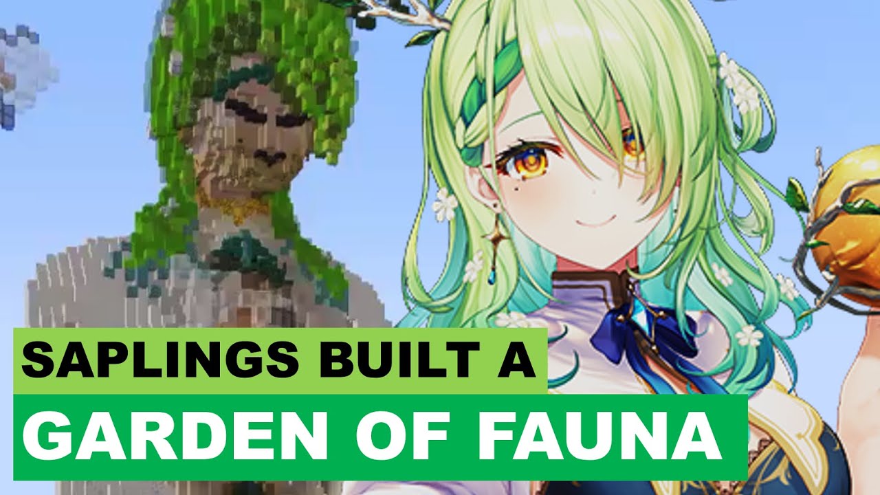 CERES FAUNA MINECRAFT TOWN | Hololive Construction - YouTube